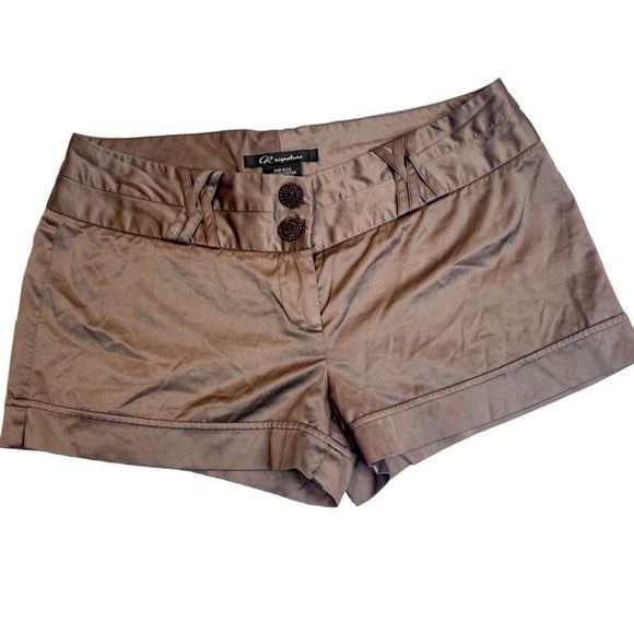 CR Signature | Shorts | Cr Signature Silky Brown Dressyshort Shorts ...